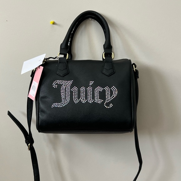 Juicy Couture | Other | Juicy Couture Black Iridescent Rhinestone ...
